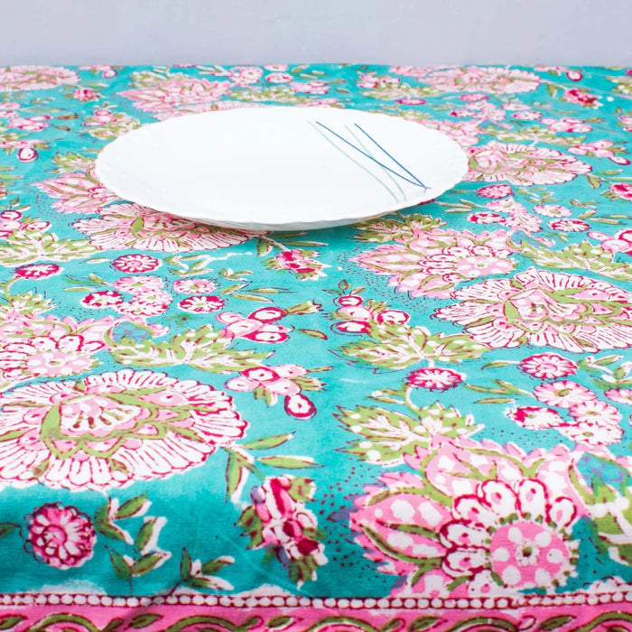 Block Print Cotton Dinning Table Cover To Change Your Dining – CraftJaipur